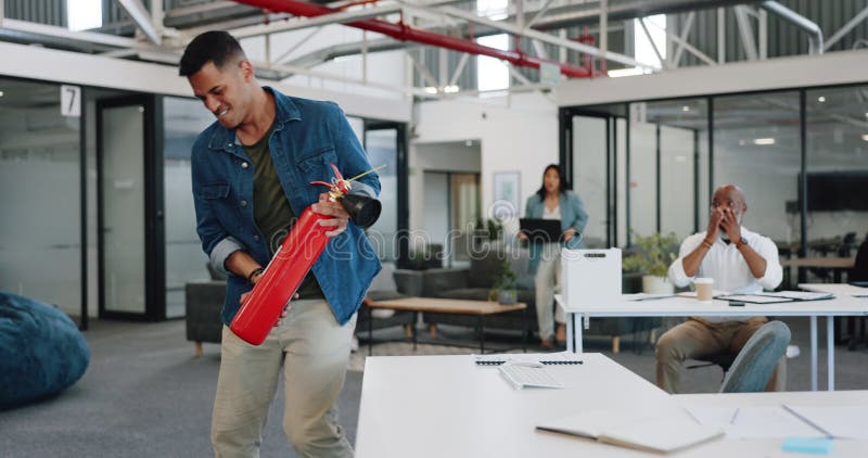 Anger, Glitch and Laptop with Business Man in Meeting for Stress ...