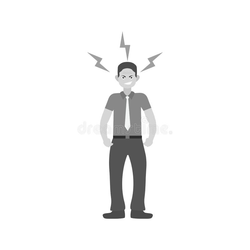 Anger Management stock vector. Illustration of professional - 101010878