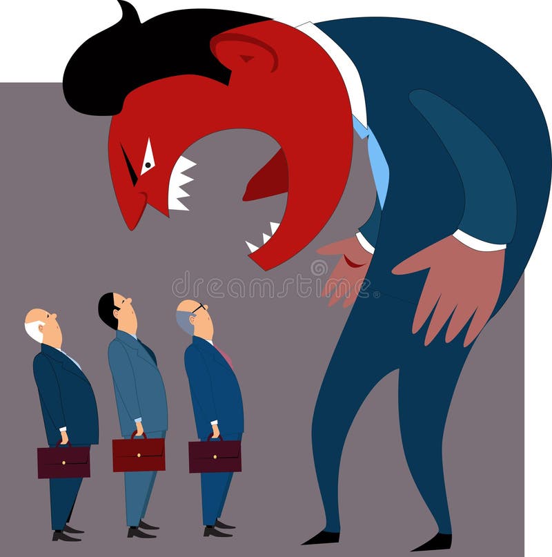 Anger Management Cartoon Stock Illustrations – 744 Anger Management ...