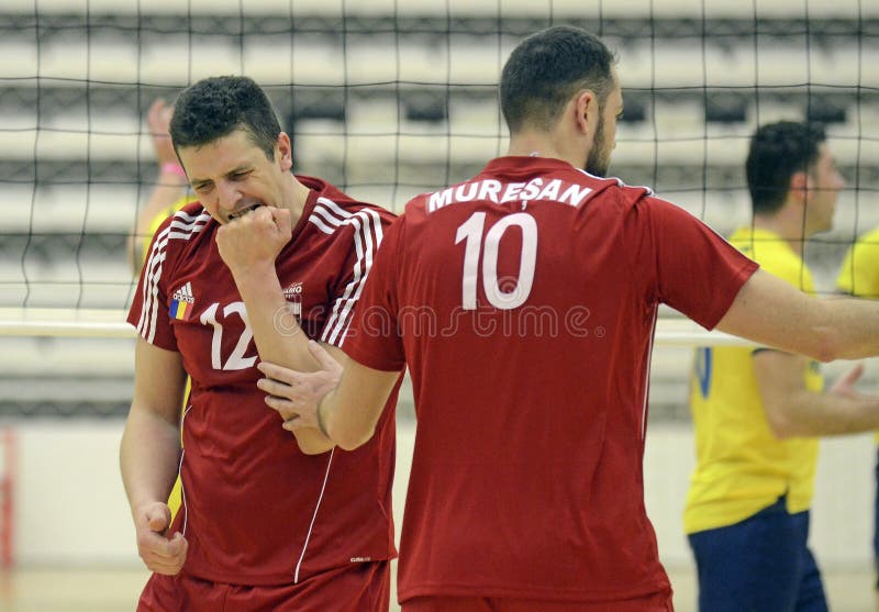 Men volleyball attack editorial stock image. Image of blockout - 47472164