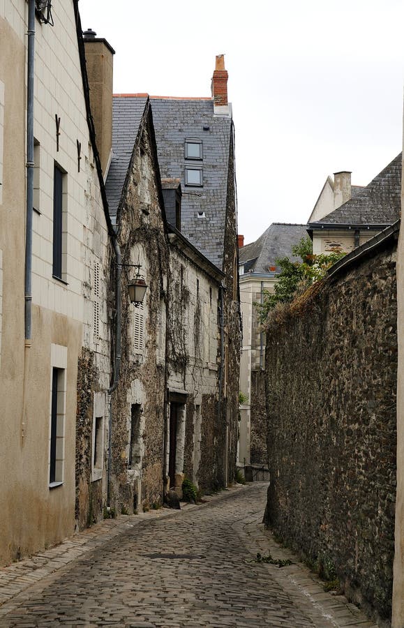 Angers, old town stock image. Image of building, angers - 19118285