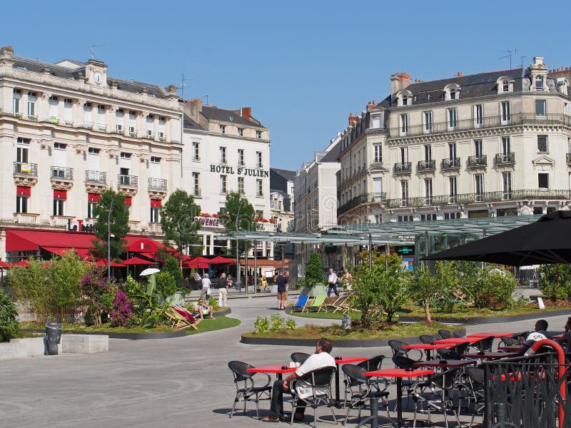 Angers, old town stock image. Image of building, angers - 19118285