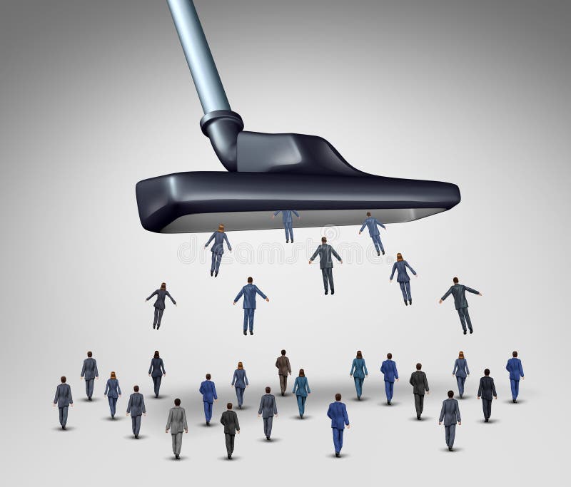 Angestellt-Management-Konzept Stock Abbildung - Illustration von ...