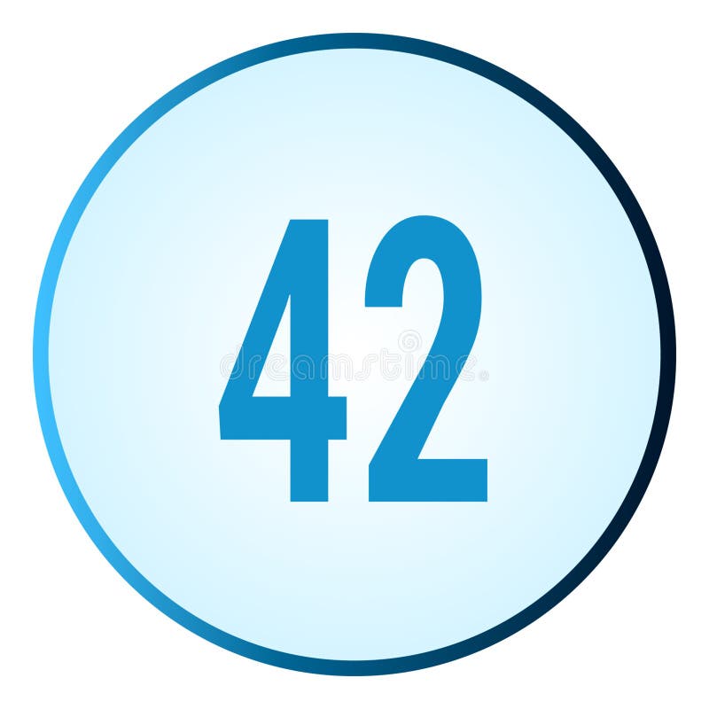 42 Logo Stock Illustrations – 412 42 Logo Stock Illustrations, Vectors ...