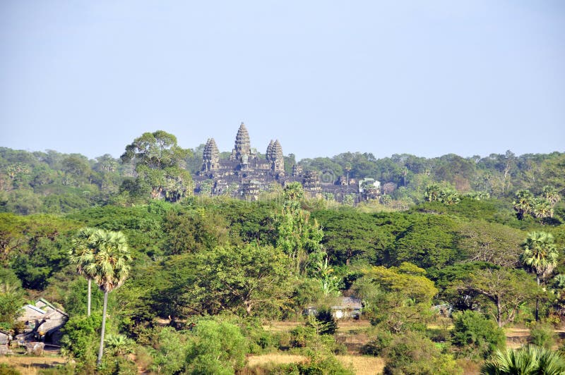 Angkar Wat stock photo. Image of eastern, masonry, angkor - 40142976