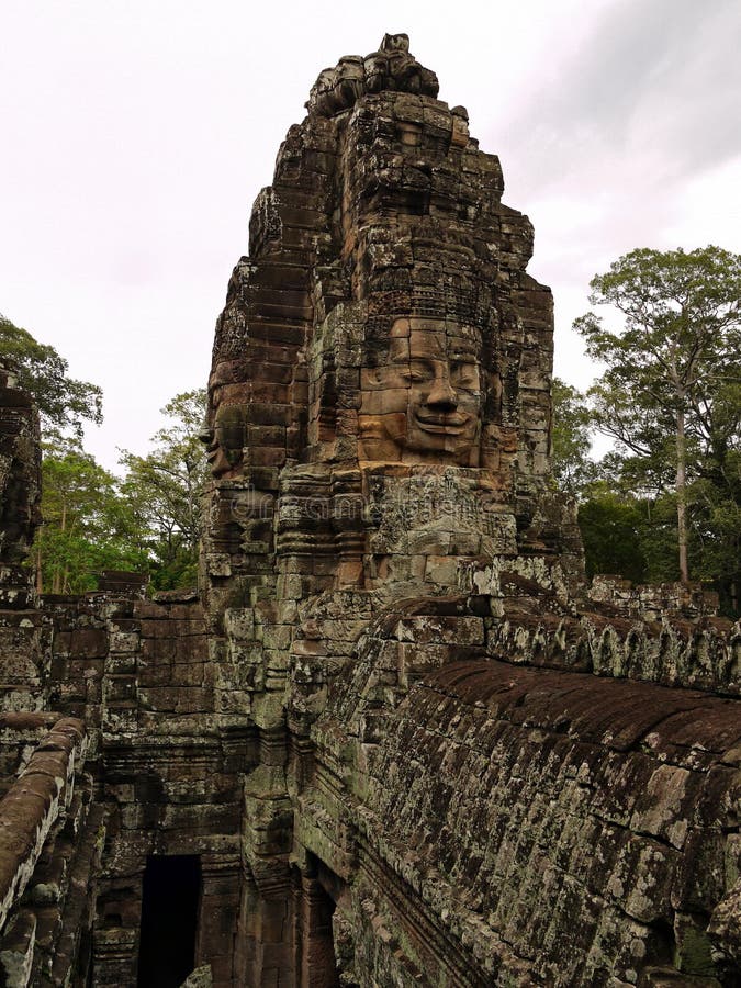 Angkor - Bayon temple stock photo. Image of architecture - 11056728
