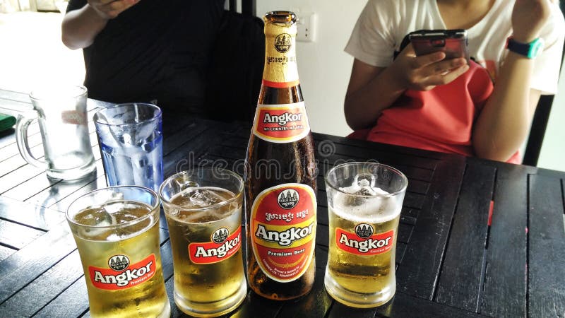 Angkor Beer editorial stock photo. Image of asiatic, area - 73577253