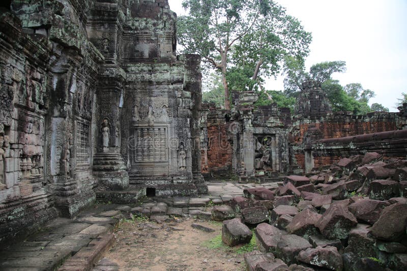 Angkor Ruins stock image. Image of hinduism, landmark - 101073963