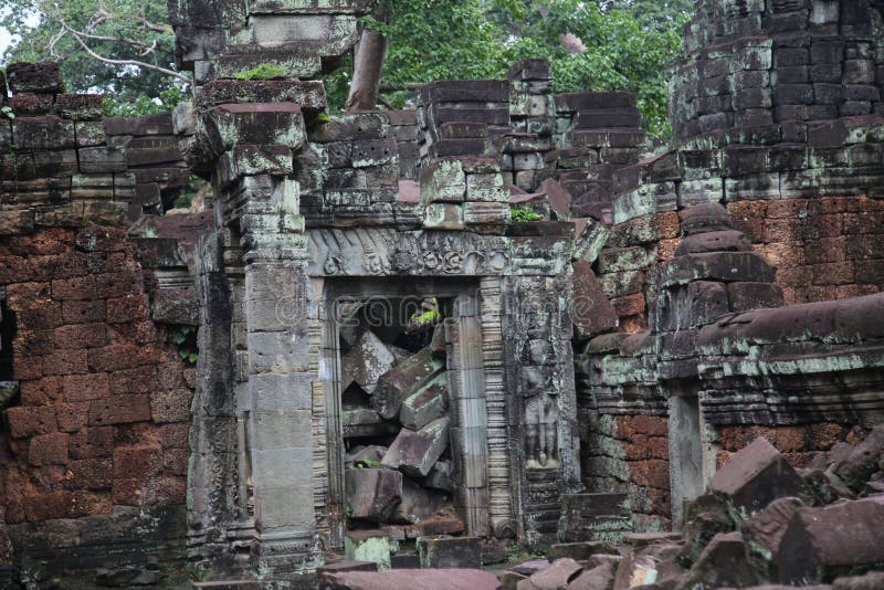 Angkor Ruins stock photo. Image of landmark, complex - 101074240