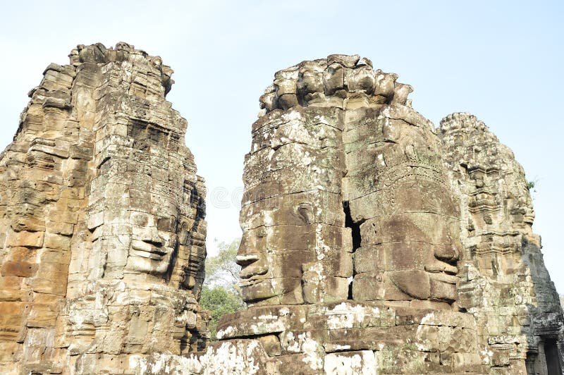 Angkor s smile stock photo. Image of imposing, worship - 36116402