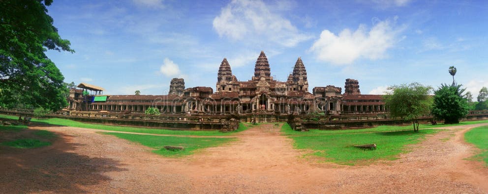 Angkor Wat stock image. Image of angkor, blue, gods, cambodian - 8561939