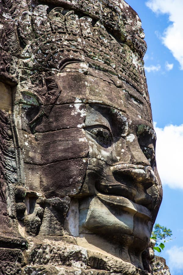 Angkor Wat Bayon Temples stock image. Image of buddhism - 41987429