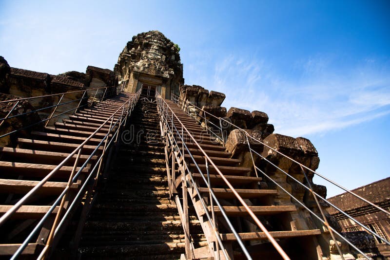 Angkor Wat complex stock image. Image of cambodian, empire - 28623205