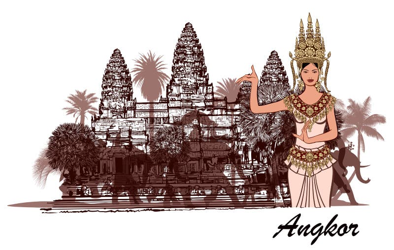 Khmer Angkor Stock Illustrations – 1,913 Khmer Angkor Stock ...