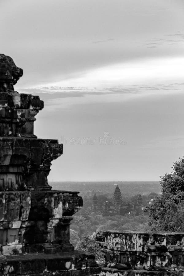 Angkor Wat Forest View Stock Image Image Of Famous 243500233