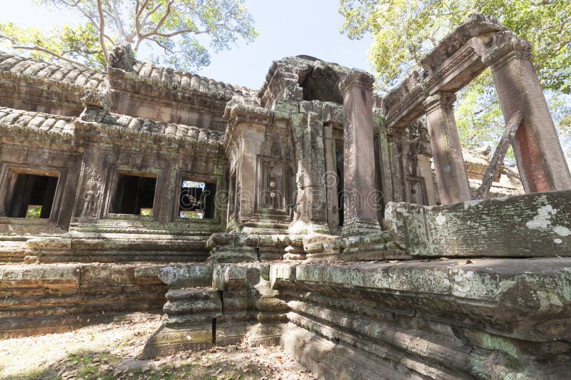 Angkor Wat Gate stock image. Image of complex, famous - 67712297