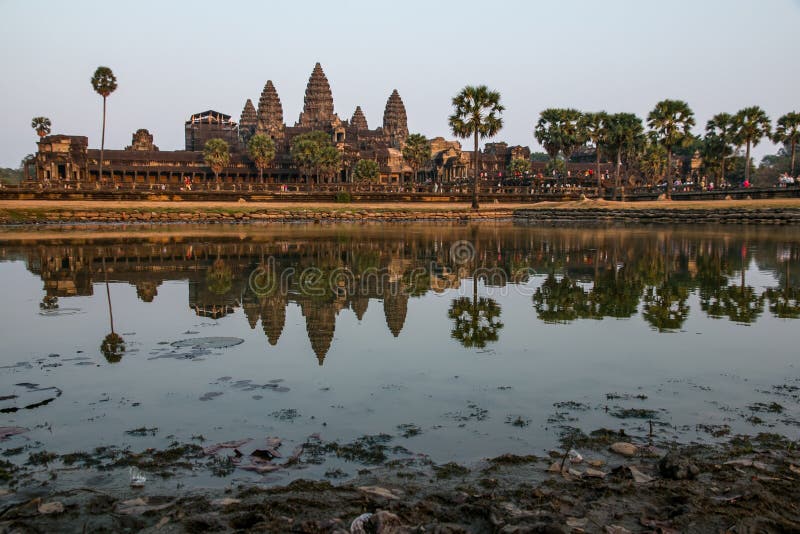 Angkor Wat landscape stock photo. Image of tropical, buddhism - 78512794