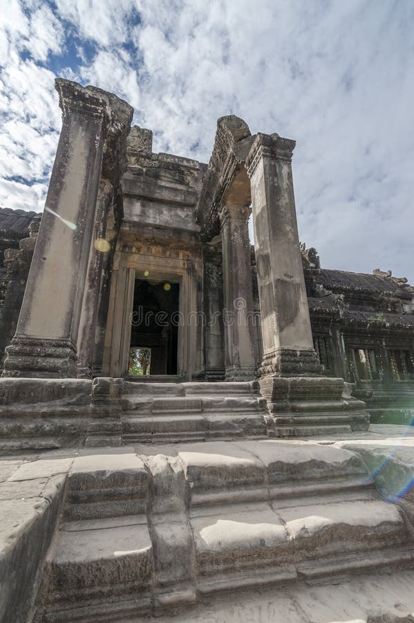 Angkor Wat Library stock image. Image of civilization - 67755425