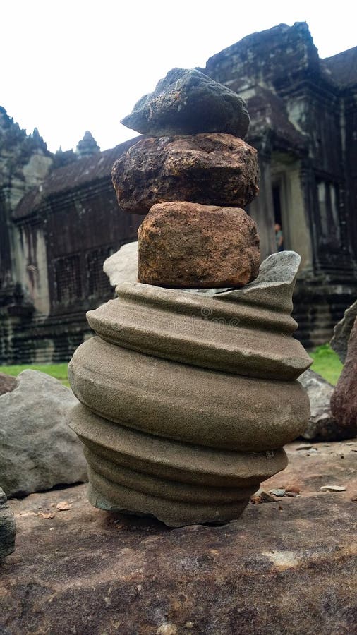 Angkor Wat stock photo. Image of ancient, angkor, building - 97008162