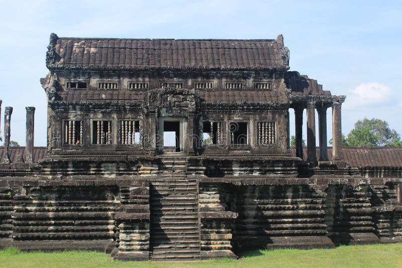 Angkor Wat Temple stock image. Image of building, angkor - 100582223