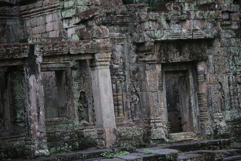 Angkor Ruins stock image. Image of largest, landmark - 100857639