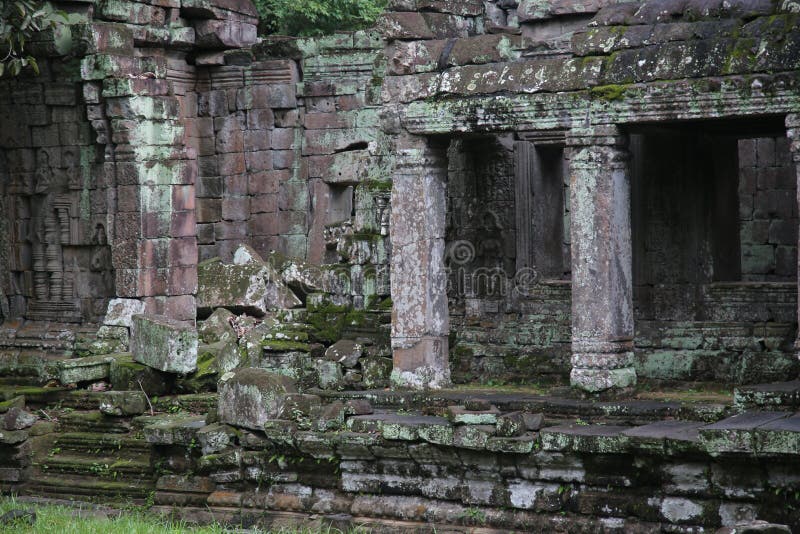 Angkor Ruins stock image. Image of unesco, heritage - 100857353