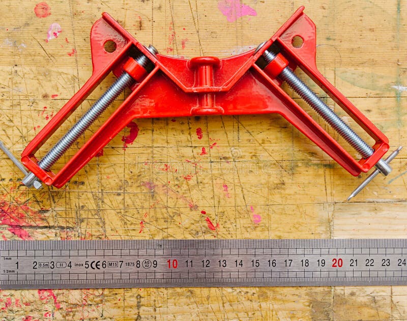 Angle clamp stock image. Image of instrument, master - 55030733