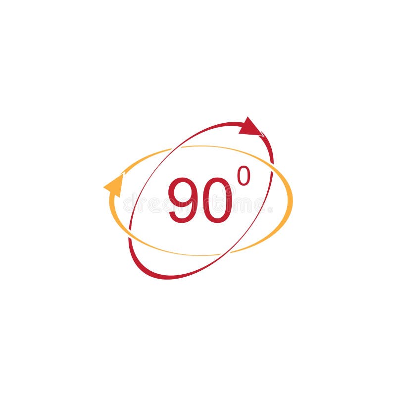 Angle 90 Degrees Sign Icon. Geometry Math Symbol. Right Angle. Classic ...