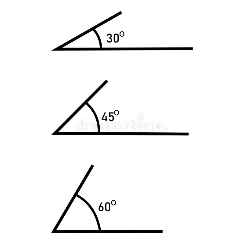 Trigonometry Vector Triangle Trigonometry Blackboard Stock Vector