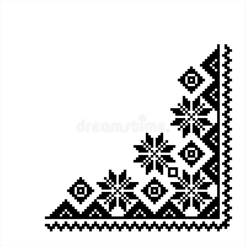 Angle frame pattern stock vector. Illustration of retro - 58656892