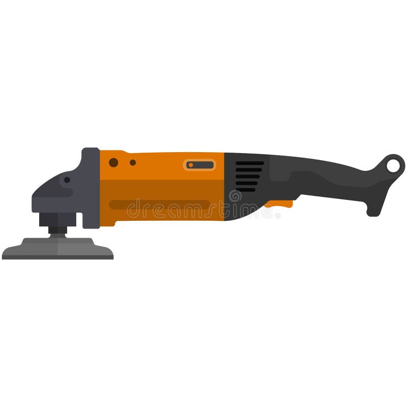 Angle Grinder Icon Vector Isolated on White Background Stock Vector ...