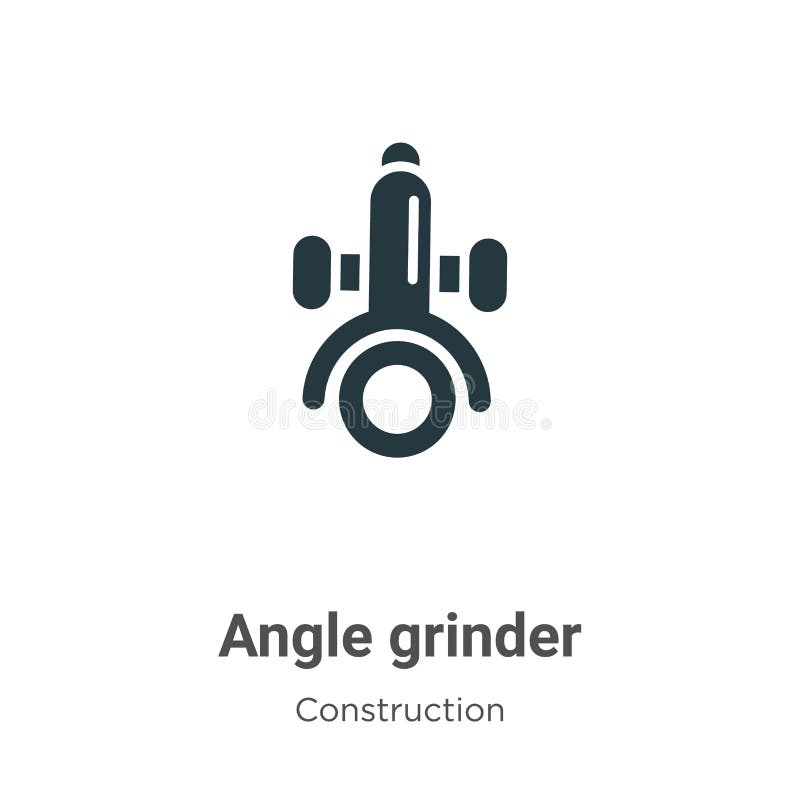 Angle Grinder Icon in Filled, Thin Line, Outline and Stroke Style ...