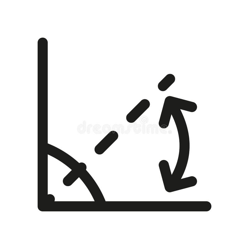 Angle Icon. Different Angle Vector Illustration Stock Vector ...