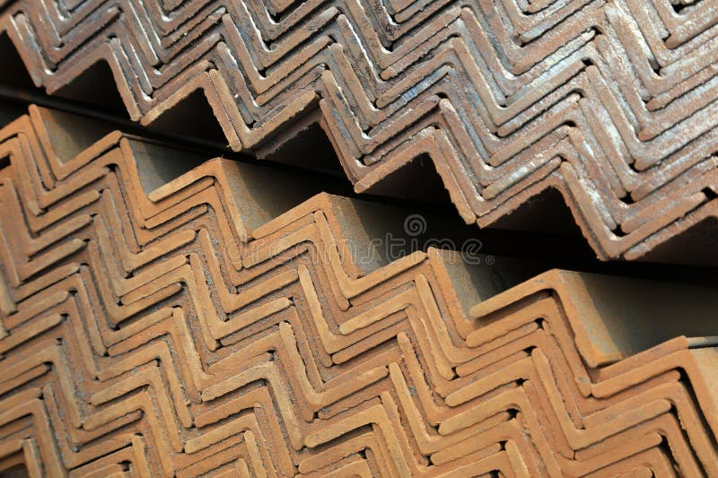 Angle iron cross section stock image. Image of processing - 370958107