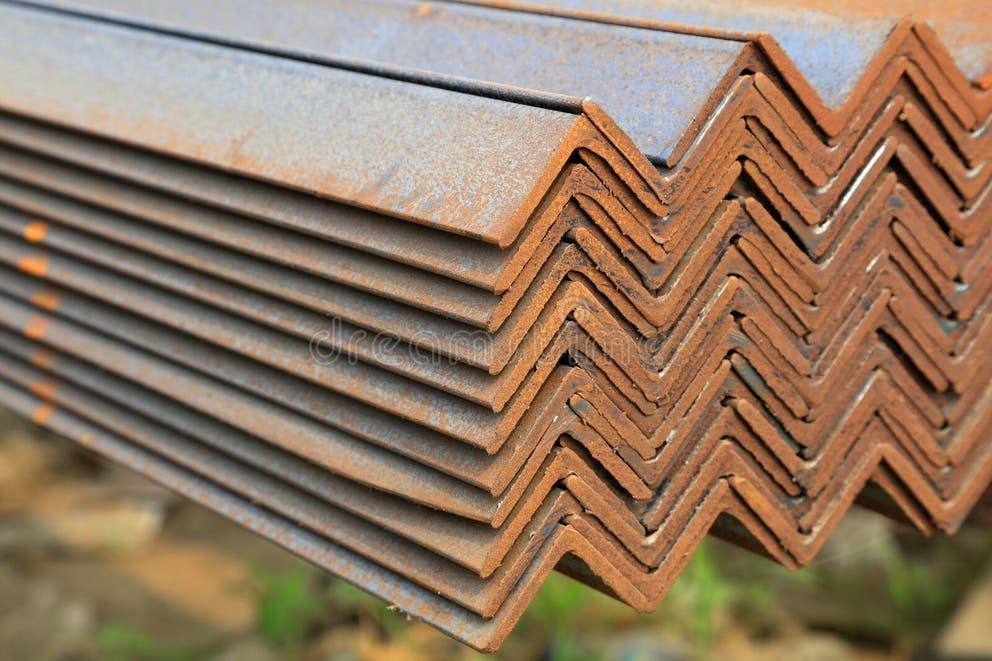 Angle iron cross section stock photo. Image of infrastructure - 371150618