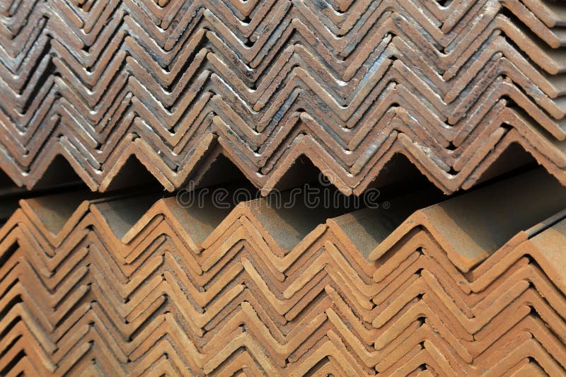 Angle iron cross section stock photo. Image of rust - 385721052