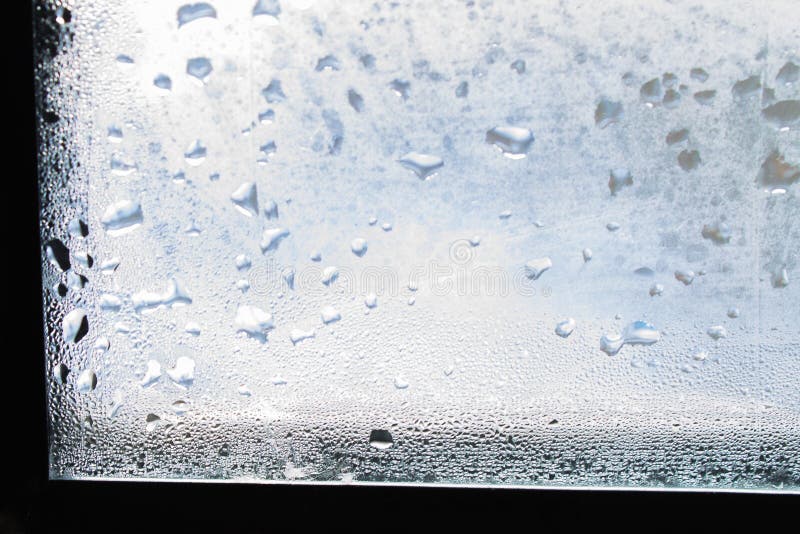 The Angle of the Misted Window Stock Photo - Image of background ...