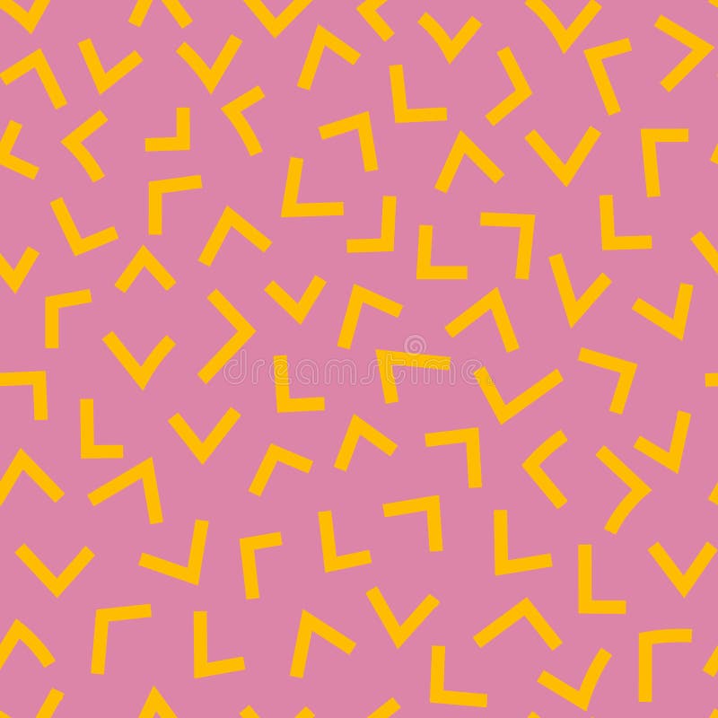 Angle Seamless Pattern. Crazy Vector Geometric Background. Modern ...