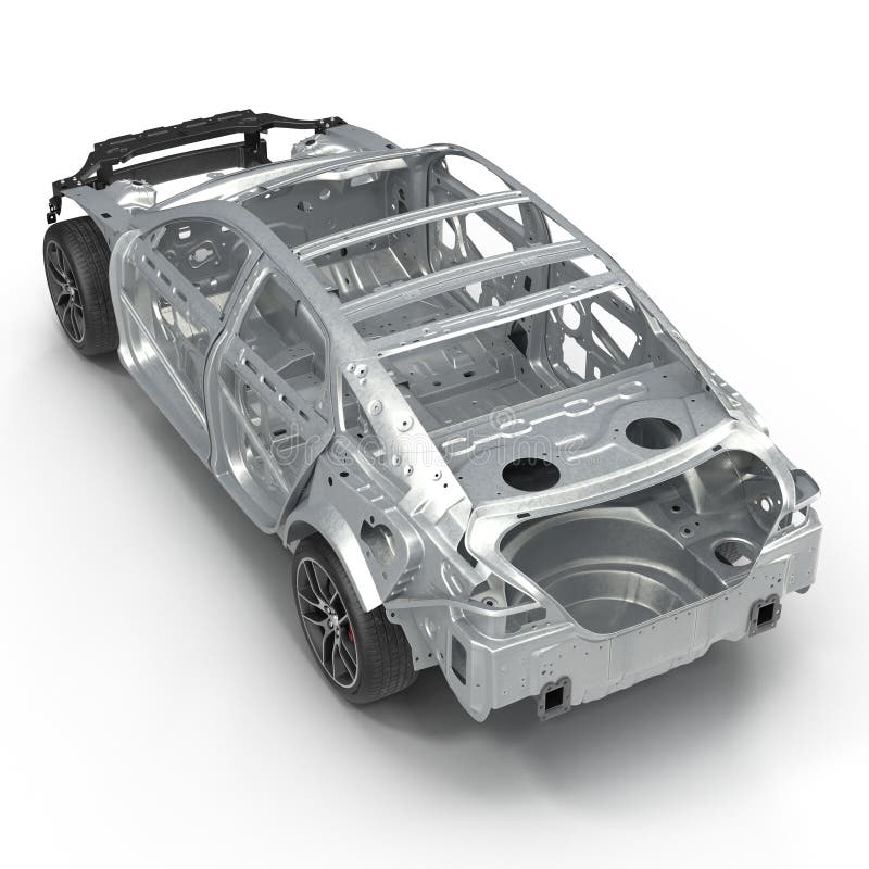 Skeleton Car Chassis White 3d Illustration Stock Illustrations – 75 ...