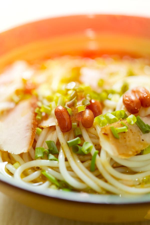 Guilin Rice Noodles Vertical Composition Stock Image - Image of ...