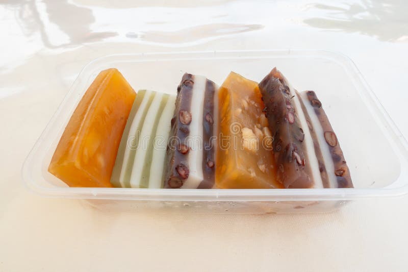 Multi-layer Cakes with Various Flavors Stock Photo - Image of pastry ...