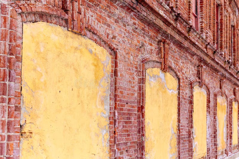 Angle View of the Red Brick Wall Stock Photo - Image of exterior, house ...