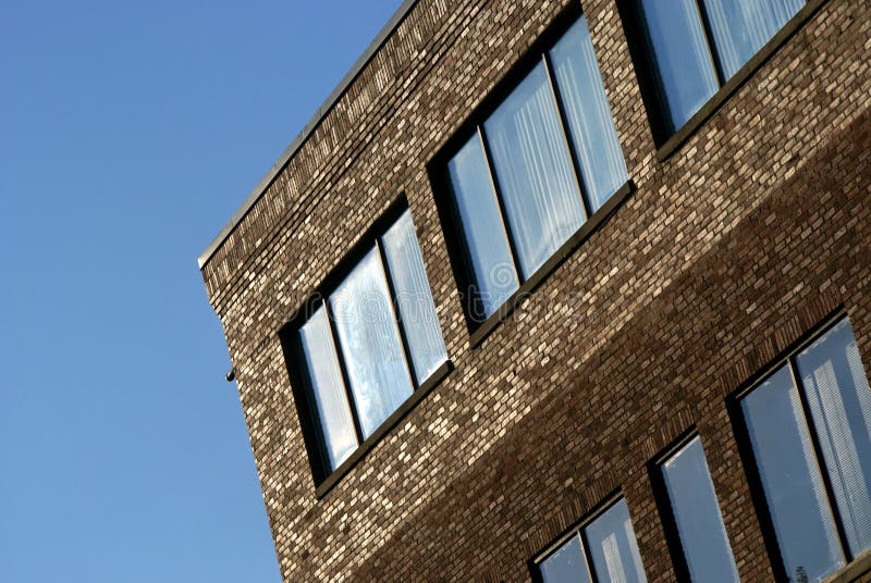 Angled Brick Building Picture. Image: 2954352