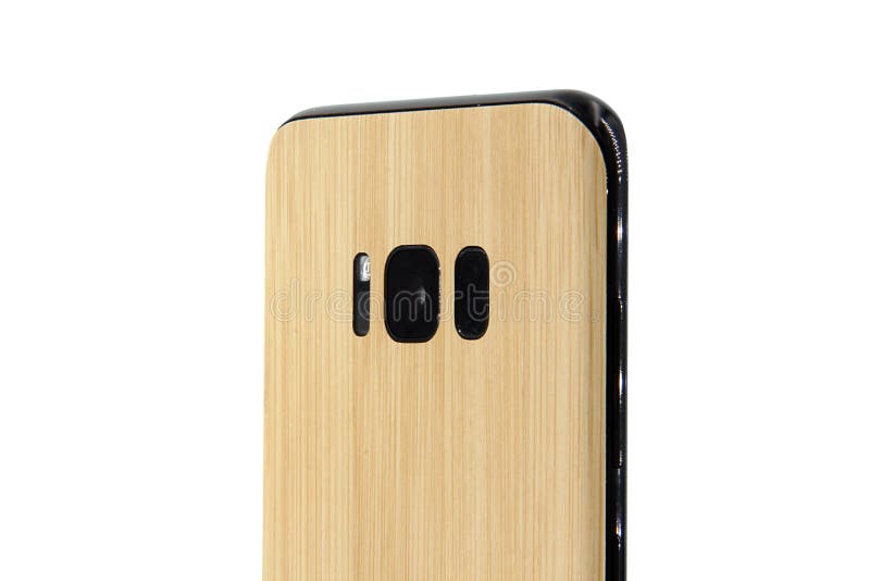 Angled cell phone stock photo. Image of angled, wood - 112792264