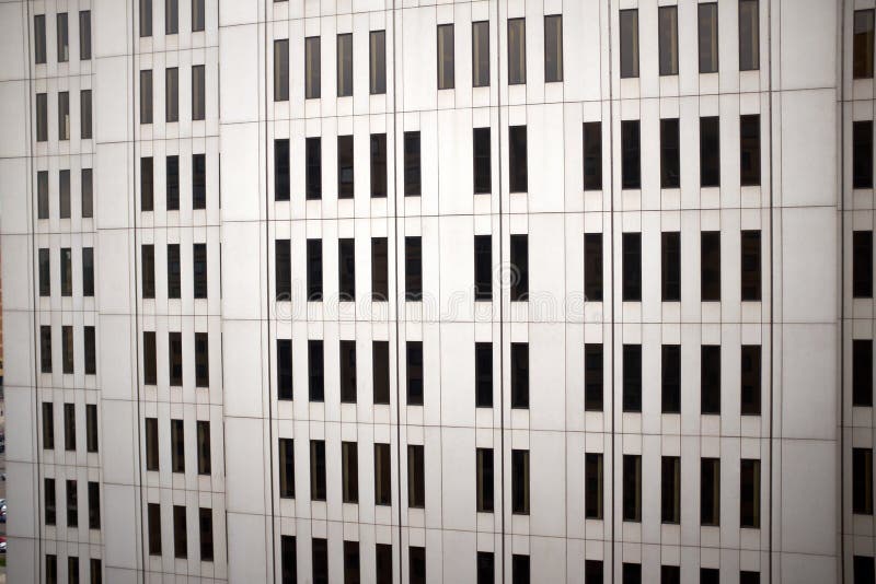 Angled View of Concrete Wall of Skyscraper Stock Image - Image of ...