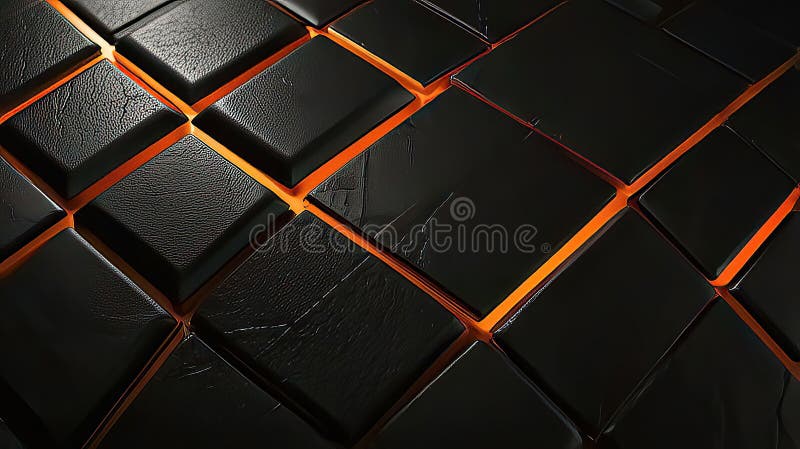 Angled Leather Texture with Warm Light Effect Stock Illustration ...