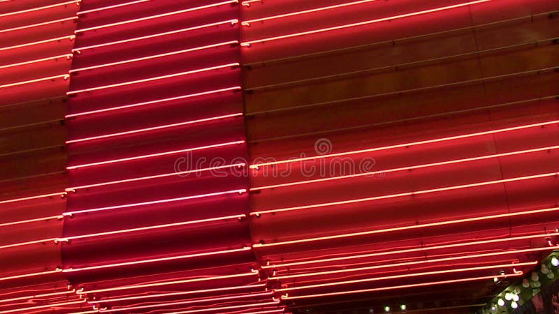 Angled Red Neon Wall Loop stock footage. Video of vintage - 46999330