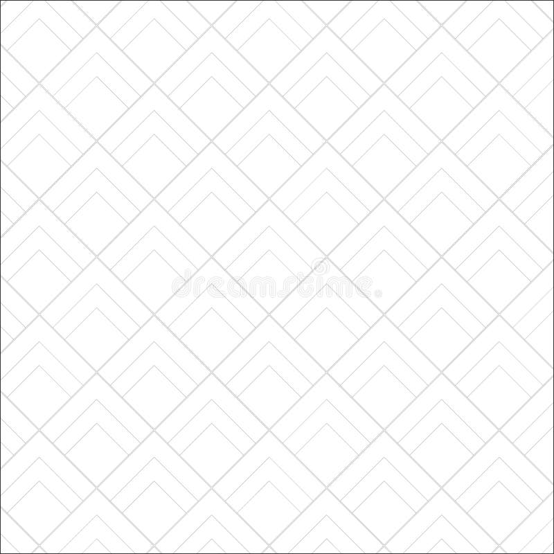 Angled Square Rectangle Pattern with Thin Line in Monochrome Color ...