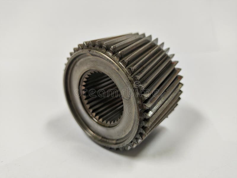 Angled To Reveal Its Intricate Teeth and Precise Design Against a ...