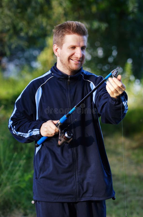 Angler stock photo. Image of blond, handsome, angler - 26332630